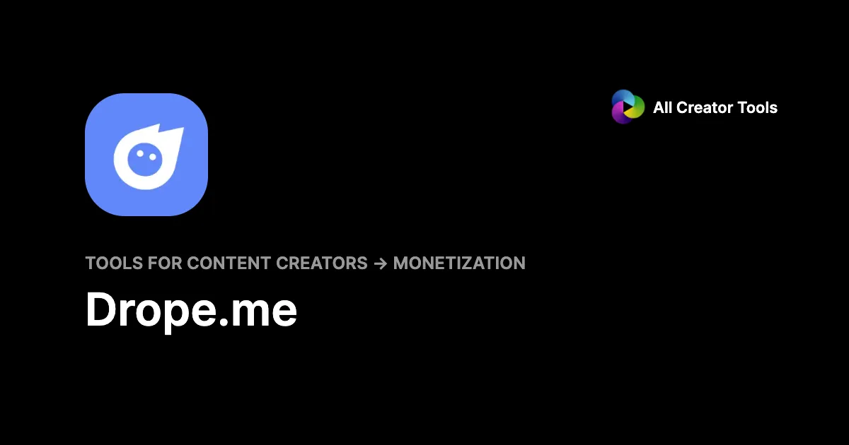 Drope.me overview, pricing, and alternatives - ACT
