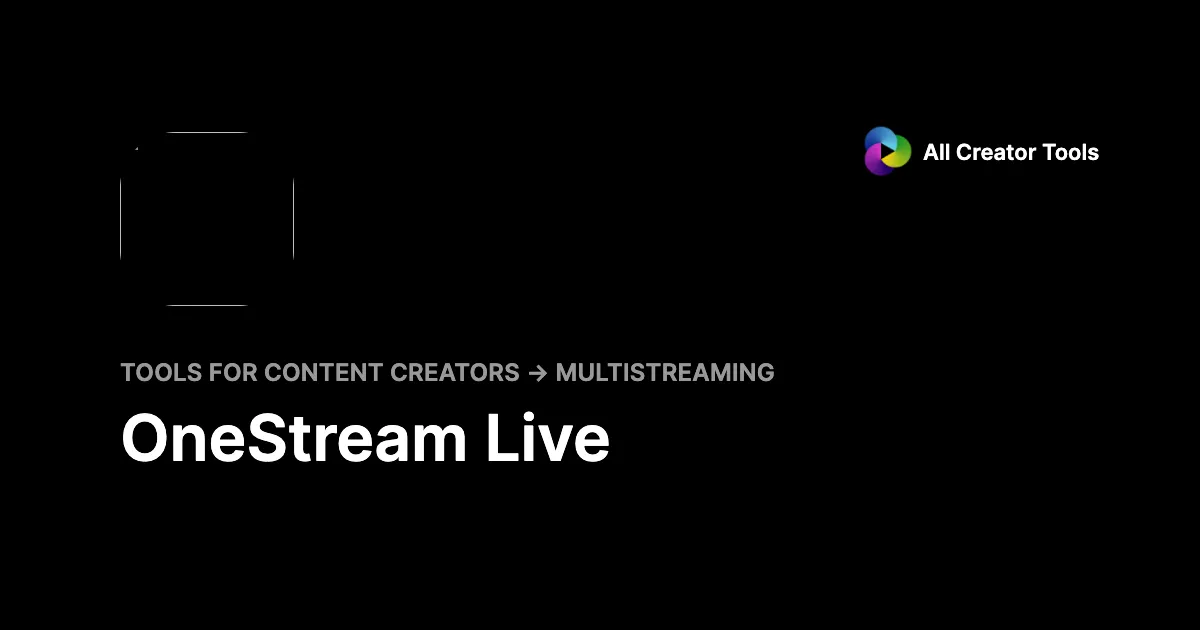 OneStream Live overview, pricing, and alternatives - ACT