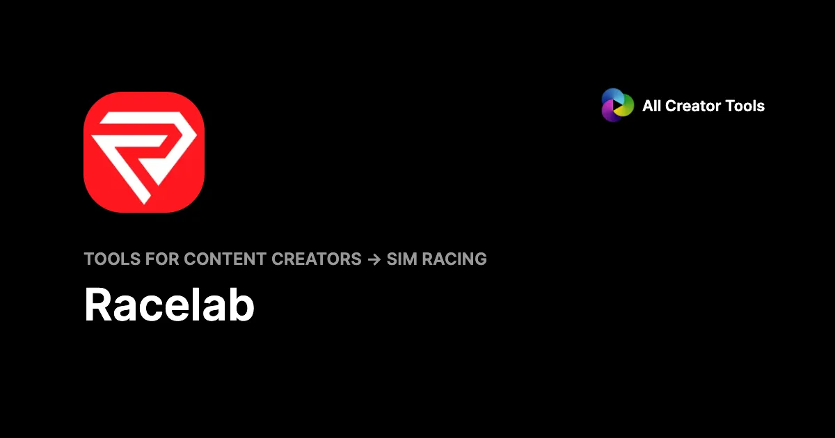 Racelab overview, pricing, and alternatives - ACT