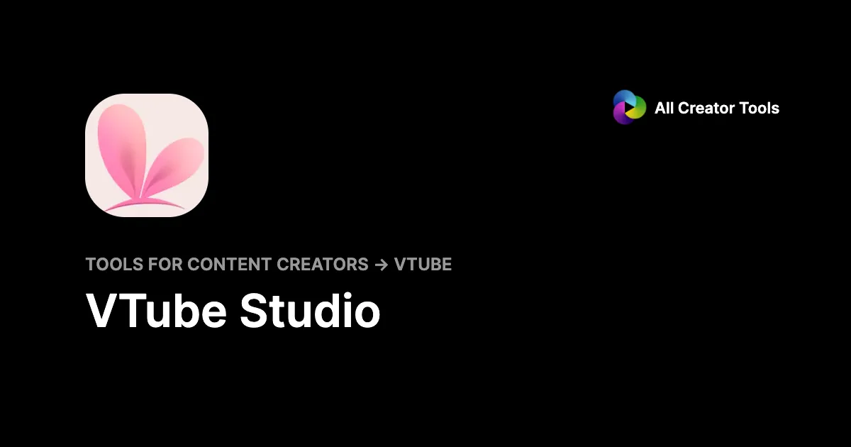 VTube Studio overview, pricing, and alternatives - ACT